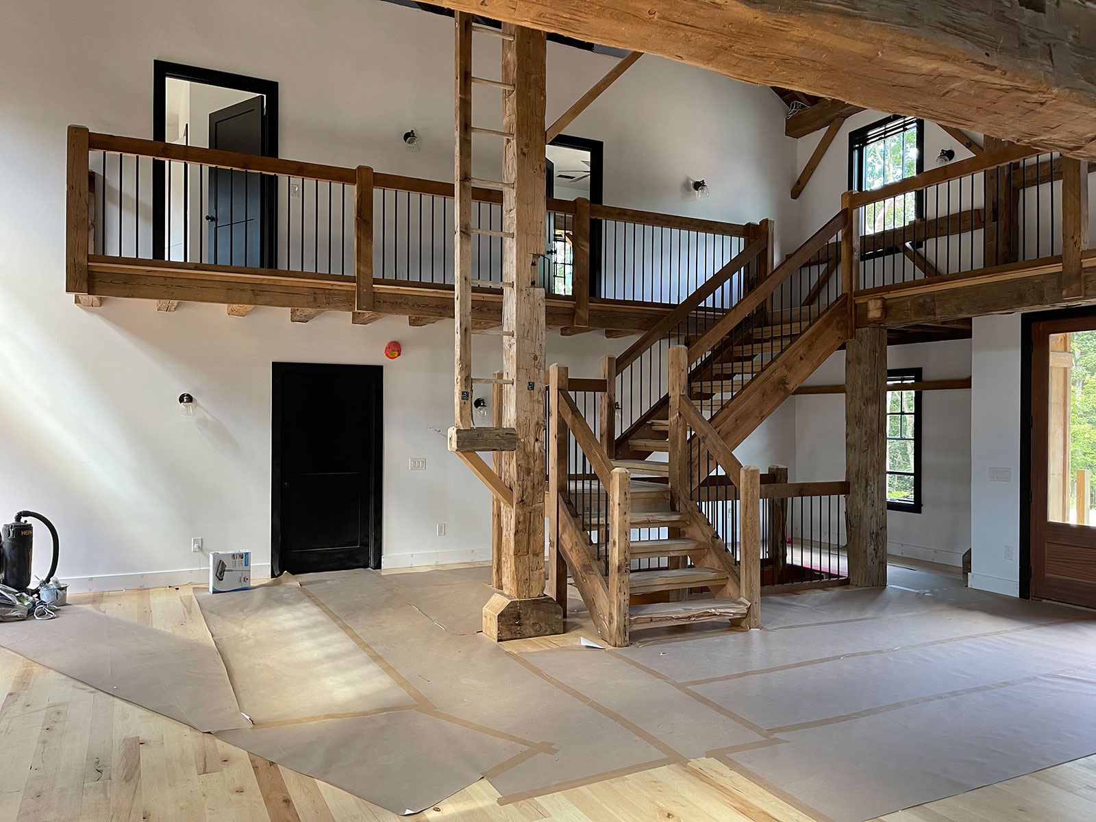 Reclaimed Frame & Repurposed Rebar Railings - Traditional Technique ...